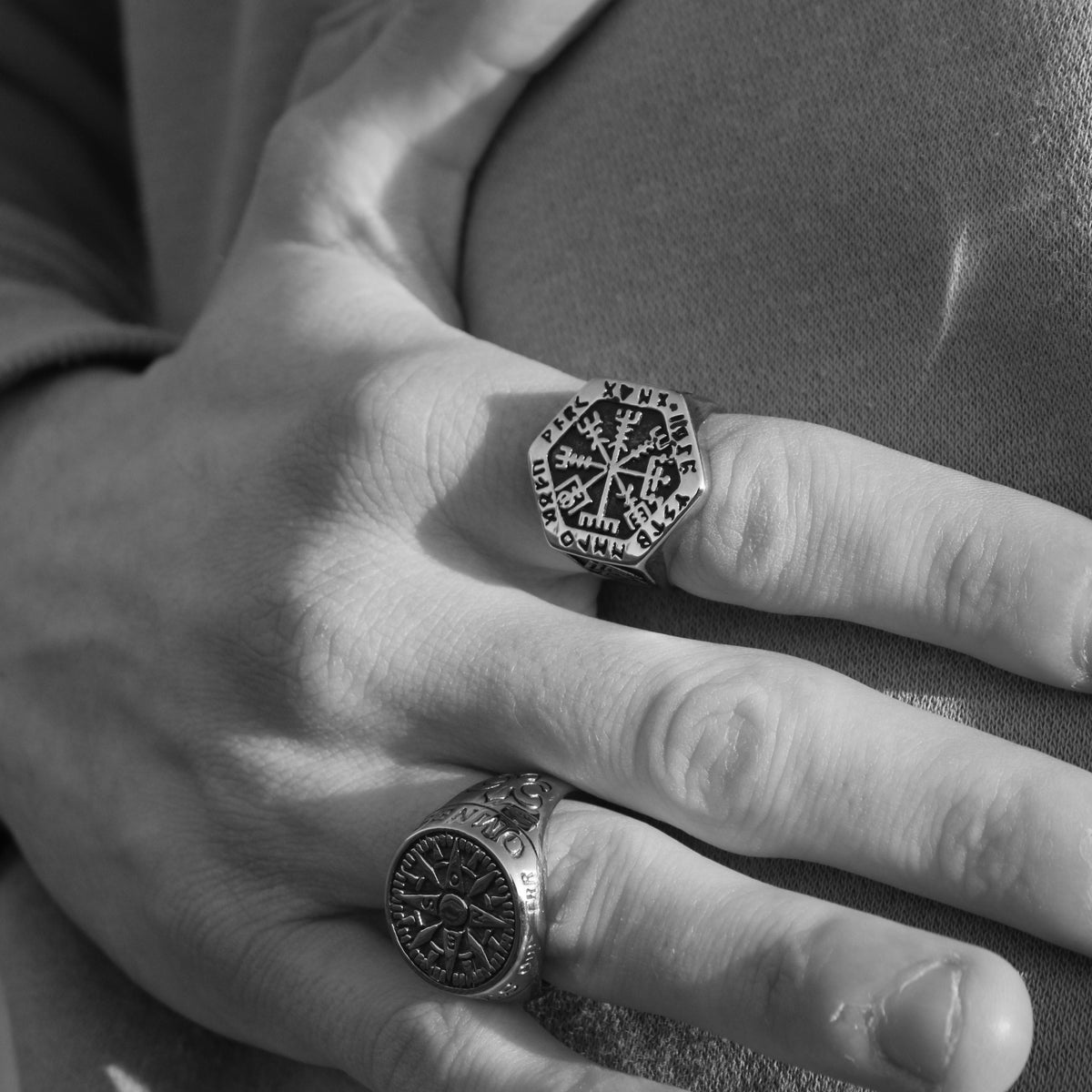 Nordic Signet Ring | Shop Rocko Jewellery