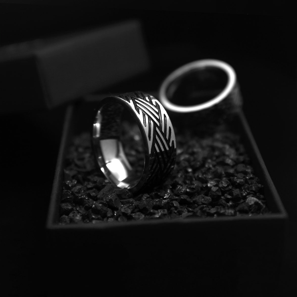 Patch Band Ring | Shop Rocko Jewellery